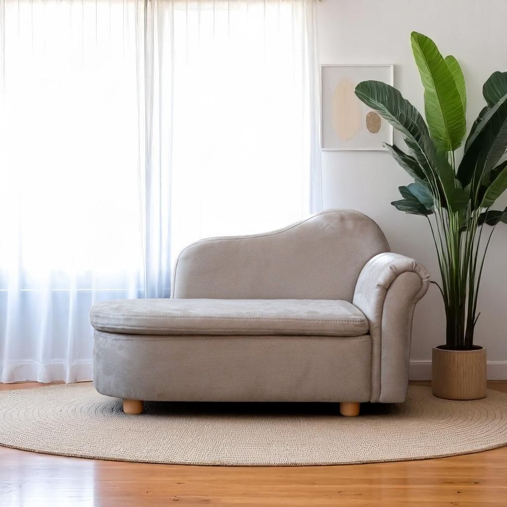 Mini Lounge Chair MOA Light Gray / ミニラウンジチェア モア ライトグレー ペットソファ – KuHoN