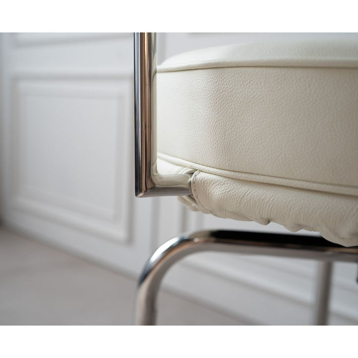LC7 Chair White / LC7 チェア ホワイト ル・コルビュジエ – KuHoN LC7 Chair White / LC7 チェア ホワイト ル・コルビュジエ – KuHoN